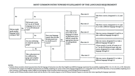 Yale College Language Requirement | Center for Language Study